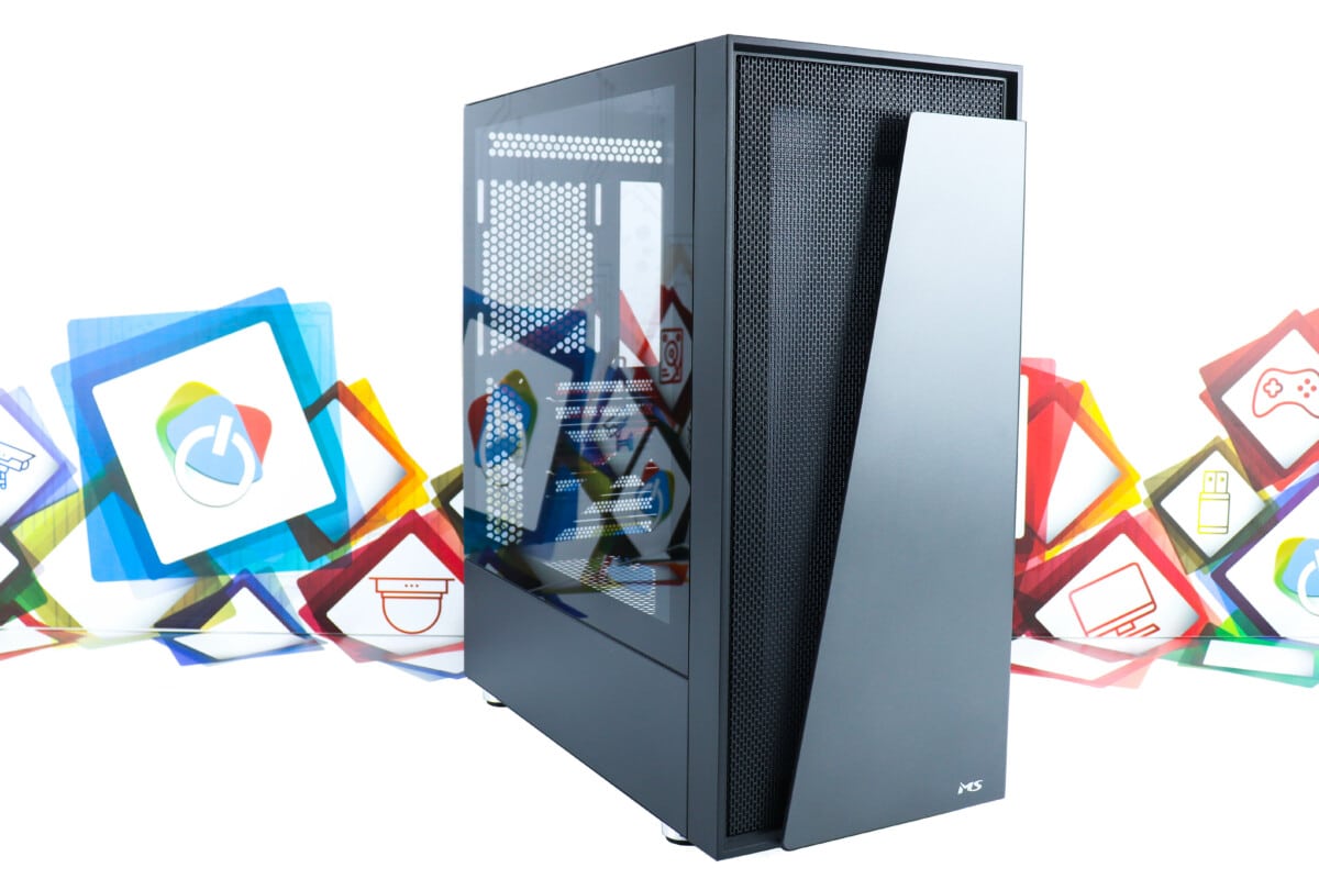 Kućište MS Armor V715 LED RGB MIDI tower - DOPER-TECH