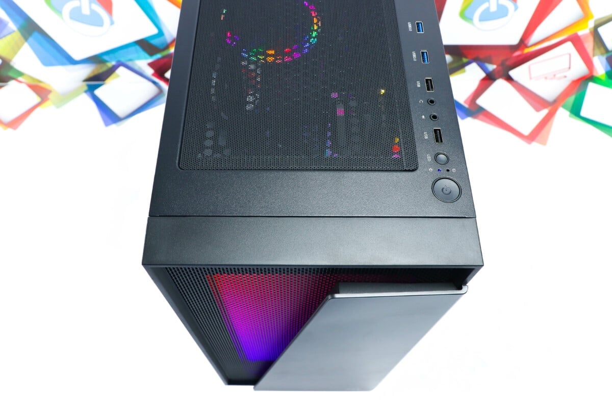 Kućište MS Armor V715 LED RGB MIDI tower - DOPER-TECH