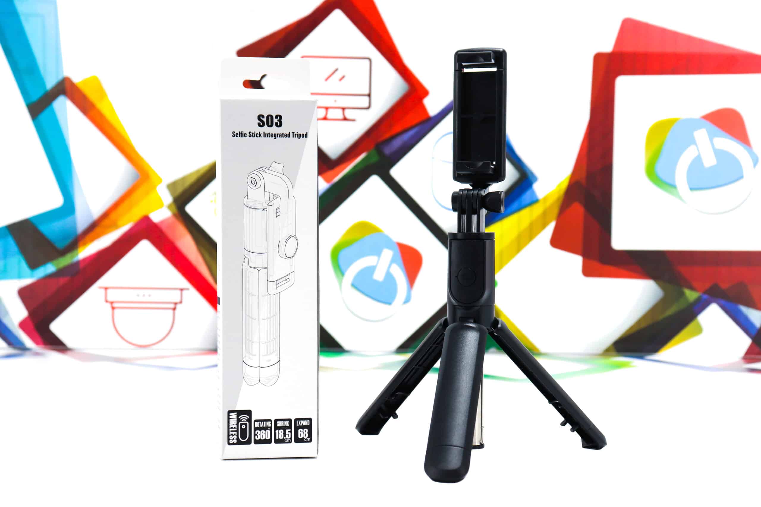 Selfie stick S03 tripod bežični bluetooth - DOPER-TECH