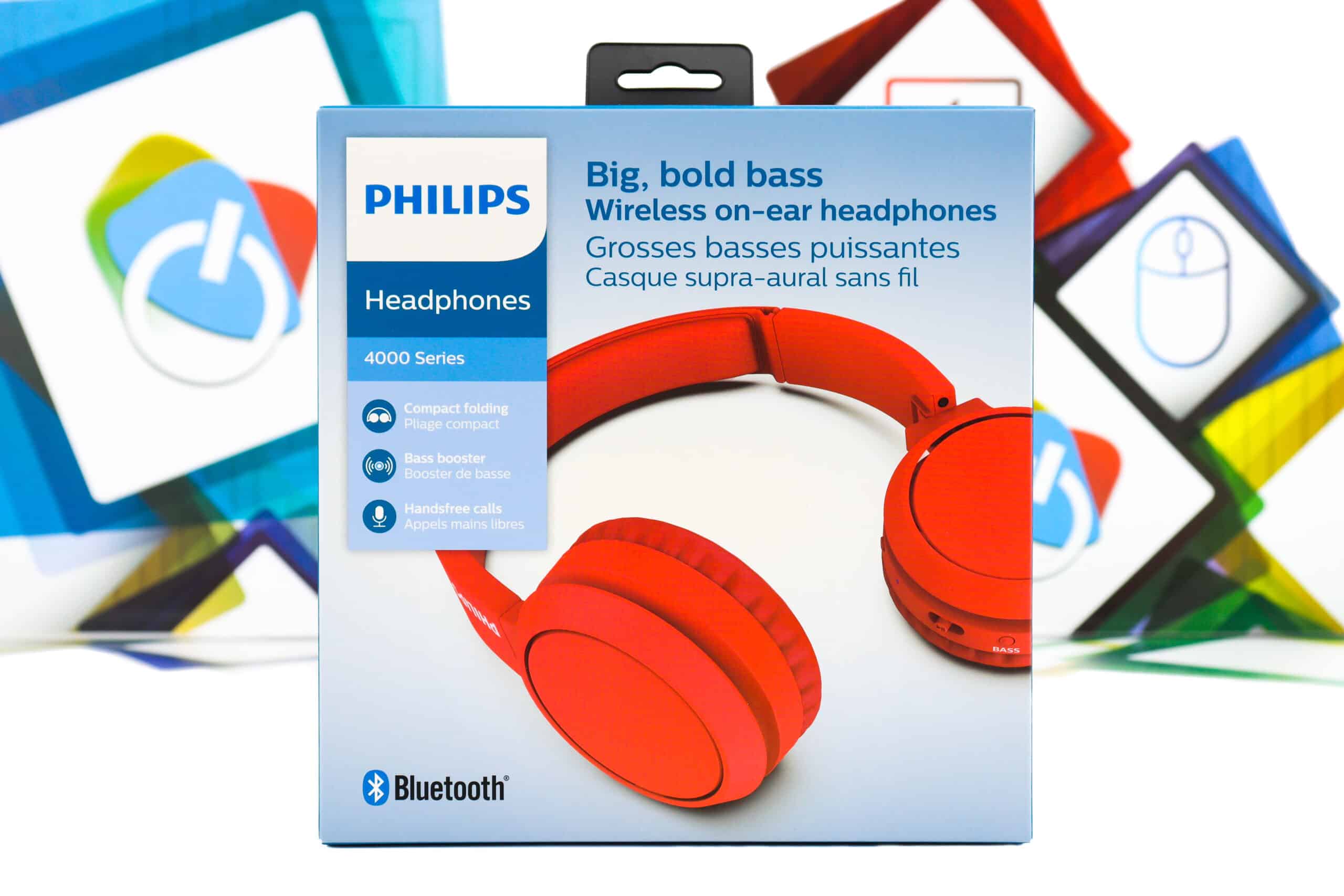 Slušalice bežične Philips TAH4205RD/00 4000 Series - DOPER-TECH