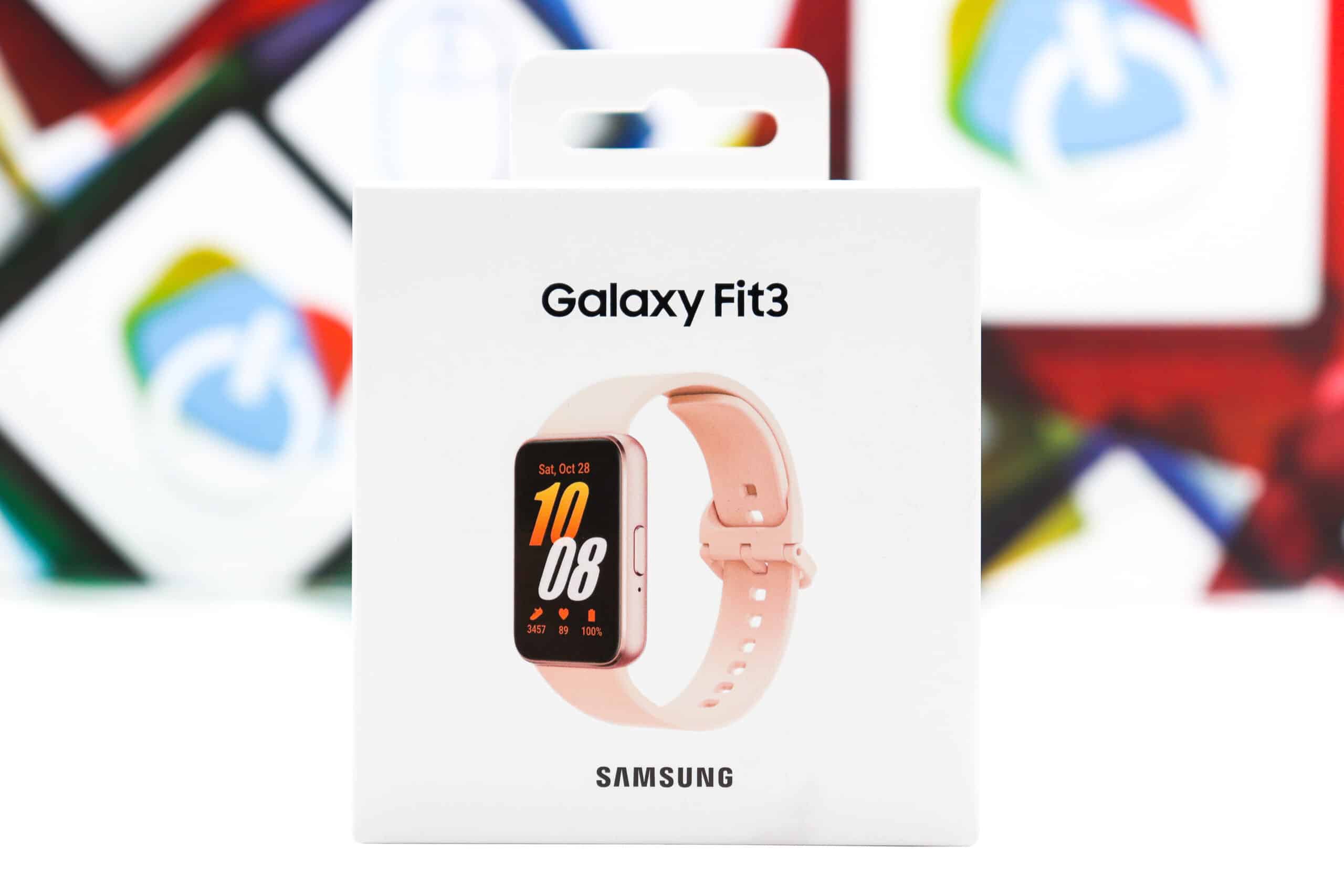 Smartwatch Samsung Galaxy Fit3 Pink Gold - DOPER-TECH