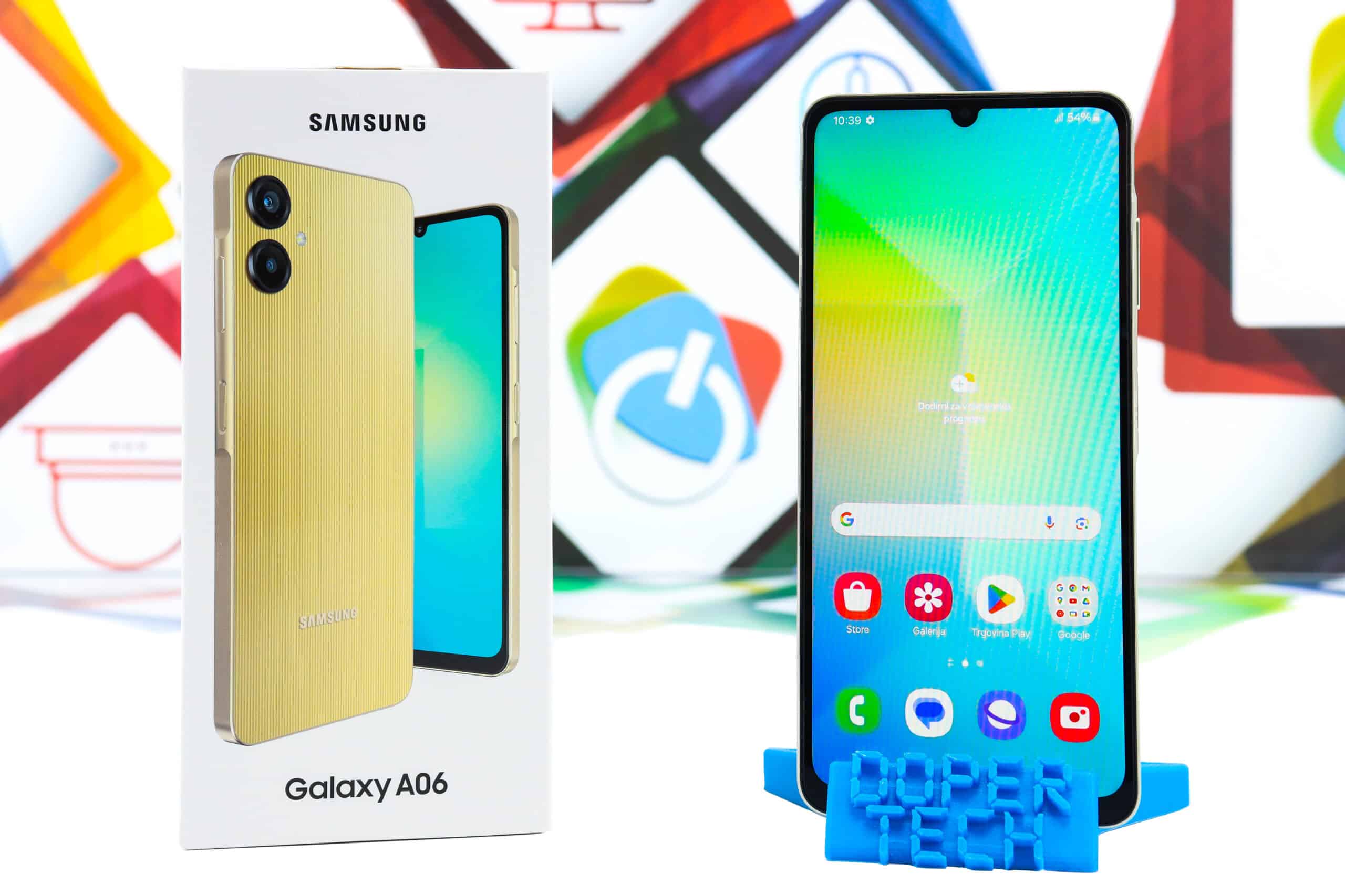 Smartphone Samsung Galaxy A06 4GB / 128GB 6,7'' Gold - DOPER-TECH