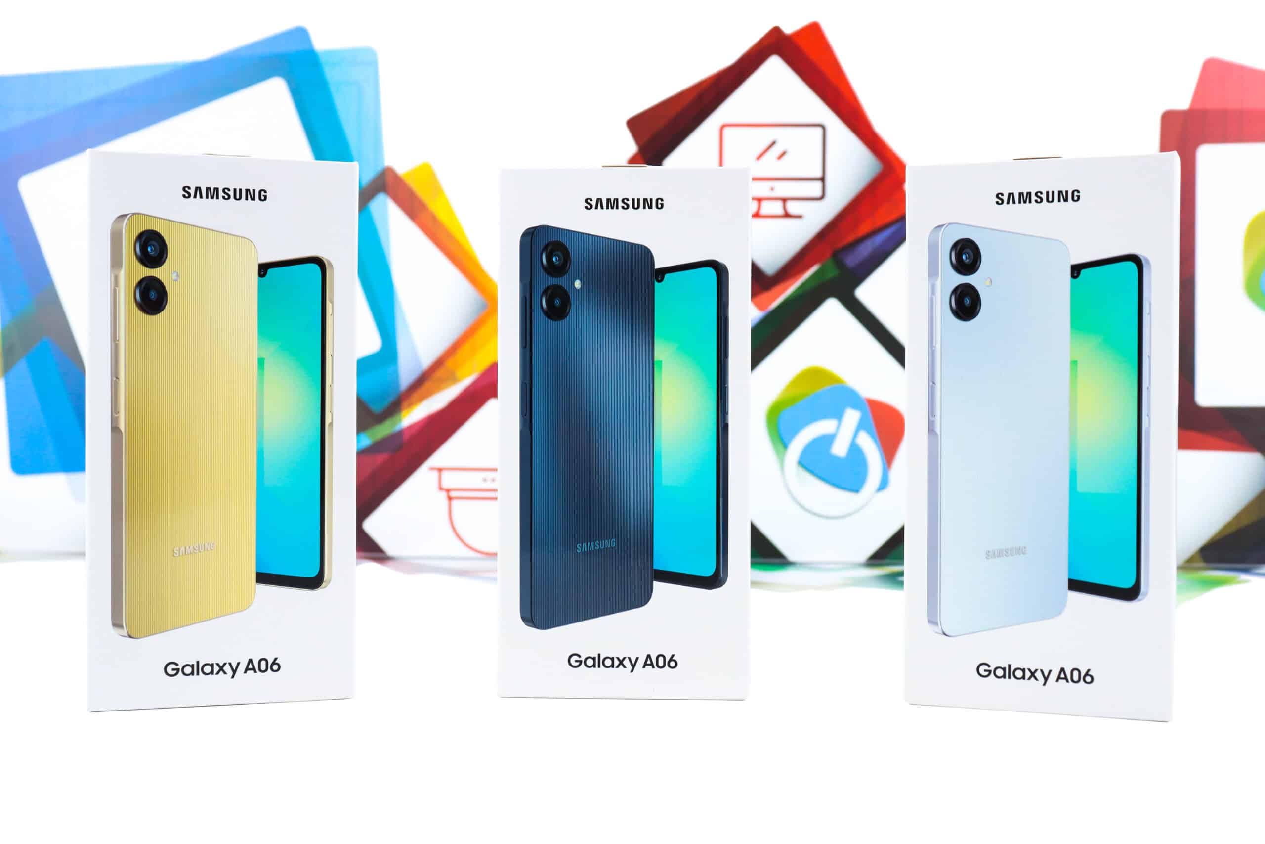 Smartphone Samsung Galaxy A06 4GB / 128GB 6,7'' Light Blue - DOPER-TECH