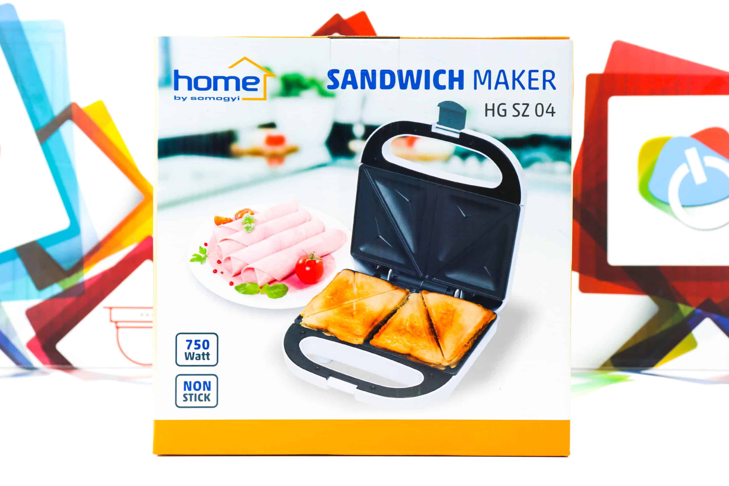 Toster Home sandwich maker HG SZ 04 750W - DOPER-TECH