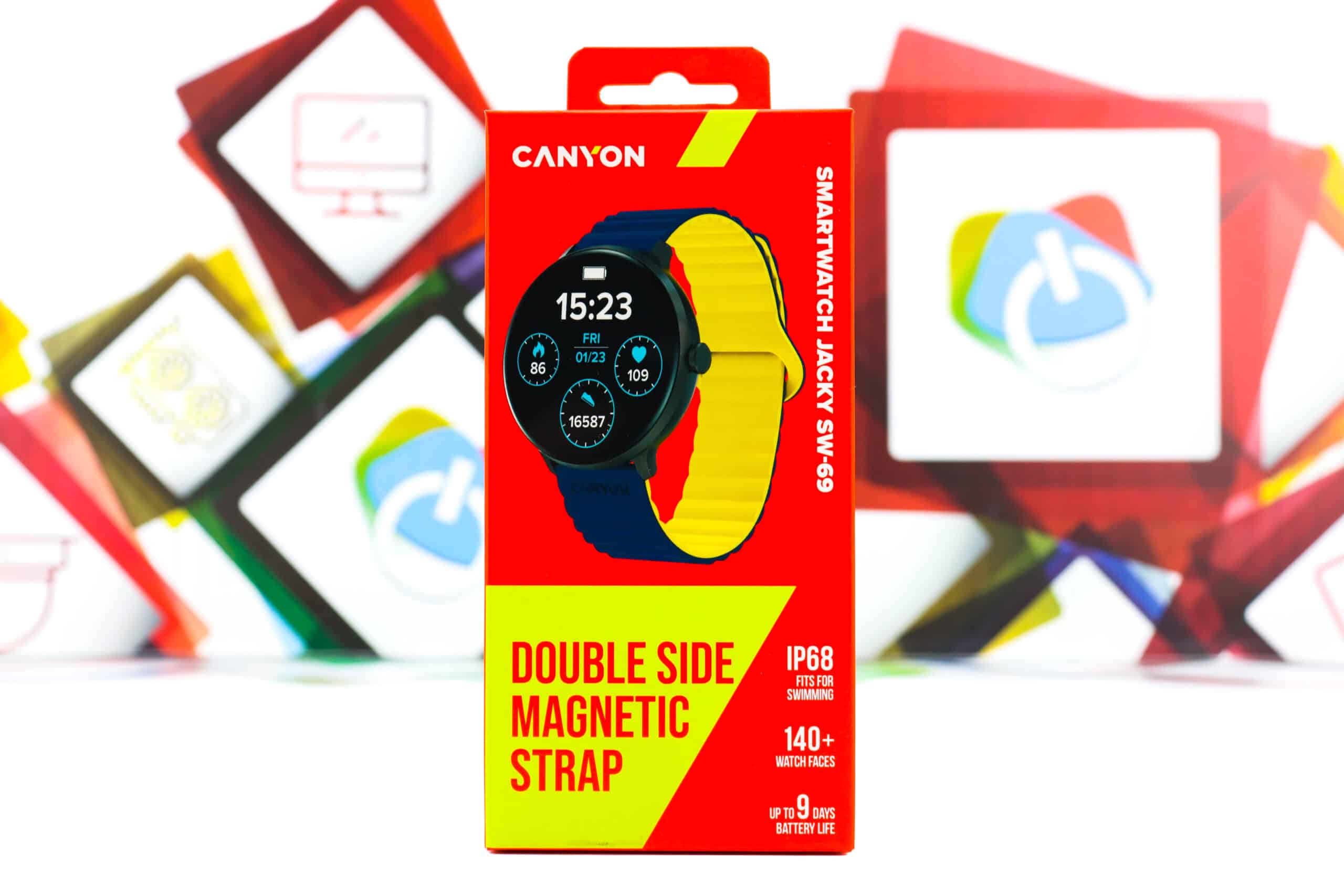 Smartwatch Canyon Jacky SW-69 CNS-SW69BG pametni sat - DOPER-TECH